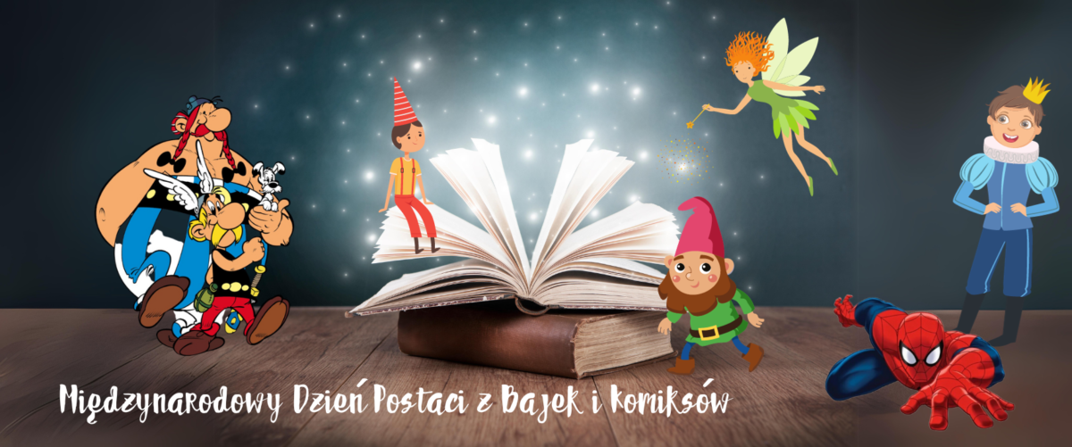 Międzynarodowy Dzień Postaci z Bajek i Komiksów – SP162 w Krakowie
