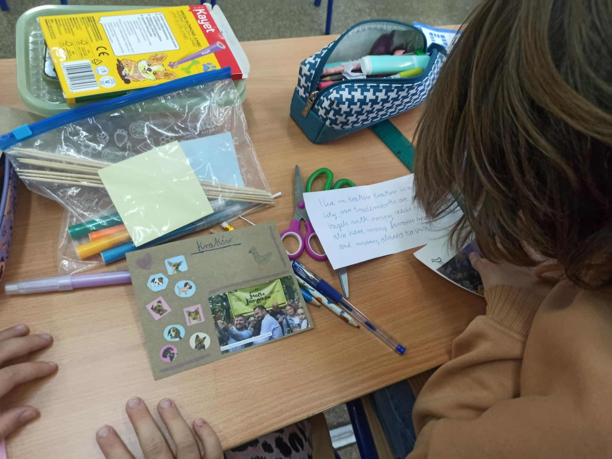 Postcards Exchange for Erasmus Days – SP162 w Krakowie